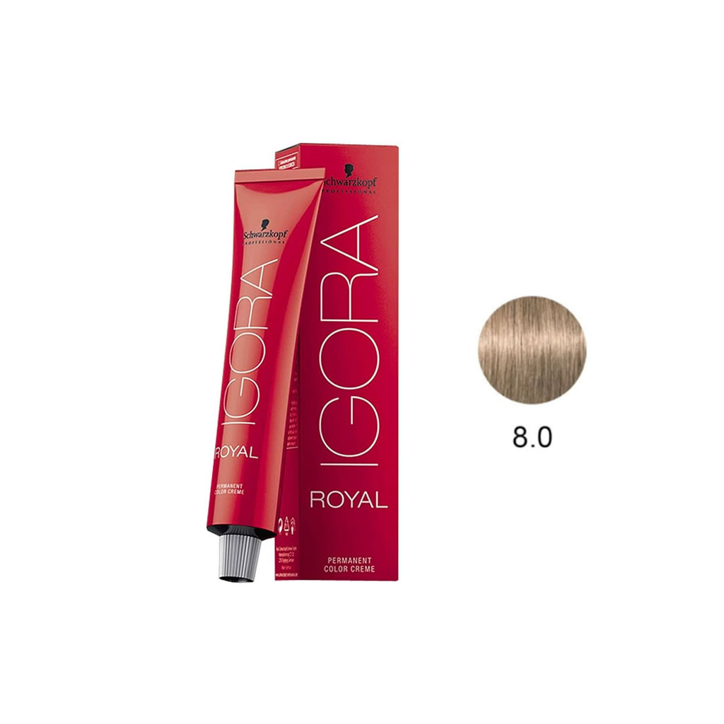 IGORA ROYAL COLORAÇÃO 8.0 - 60G
