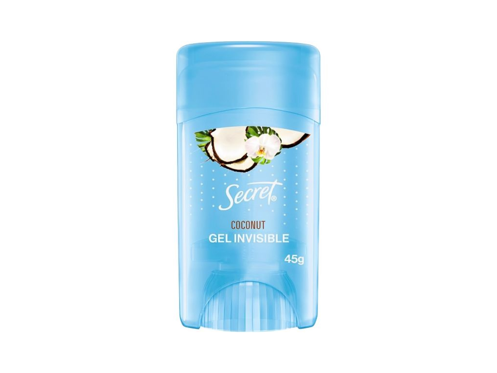 DESODORANTE SECRET GEL COCONUT - 45G